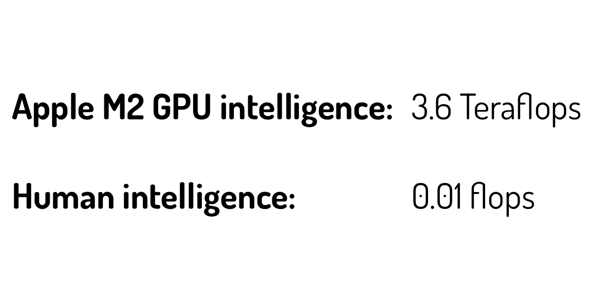 Forecasting humans becoming generally intelligent with biological ...