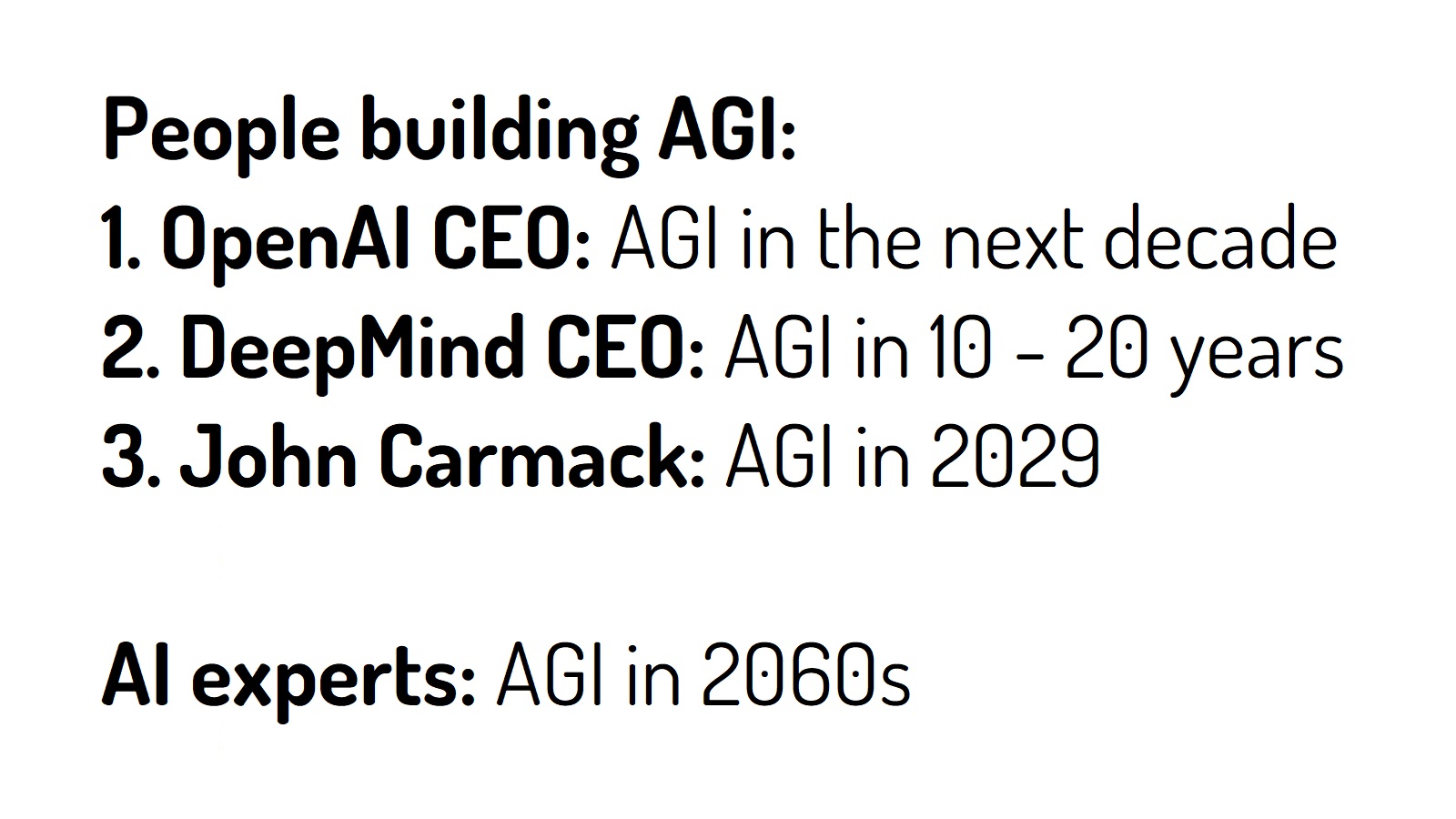 Why AI experts' jobs are always decades from being automated - Alexey Guzey